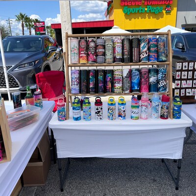 20 Ounce 3-shelf Tumbler Display - Etsy