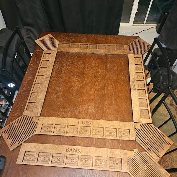 Personalized Game Board Organizer Compatible With Monopoly | Board ...