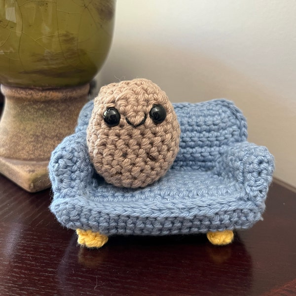 Amigurumi Crochet Couch Potato Pattern (PDF Pattern) - Etsy