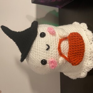 Crochet Halloween Pumpkins and Ghost PATTERN Amigurumi - Etsy