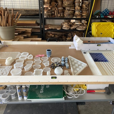 Custom Mold Hold Down Brace Resin Epoxy Molds forms, Reusable Epoxy ...