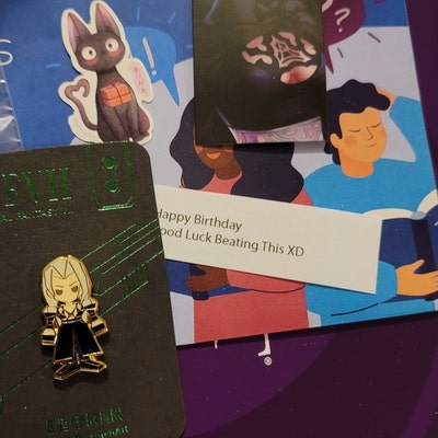 Final Fantasy VII Remake / FF7R Polygon Hard Enamel Pin - Etsy