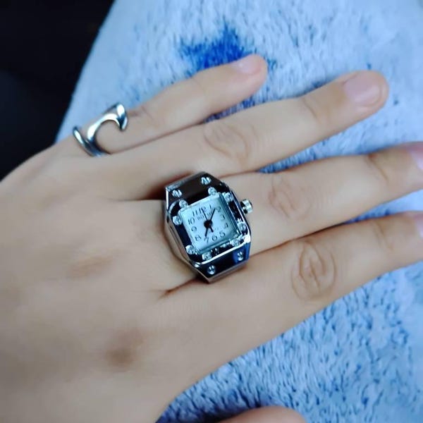 Watch Ring, Vintage-inspired, Functional & Non-functional Circular ...