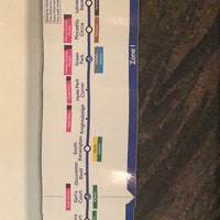 London Underground Piccadilly Line Diagram Tube Map Art Print Poster ...