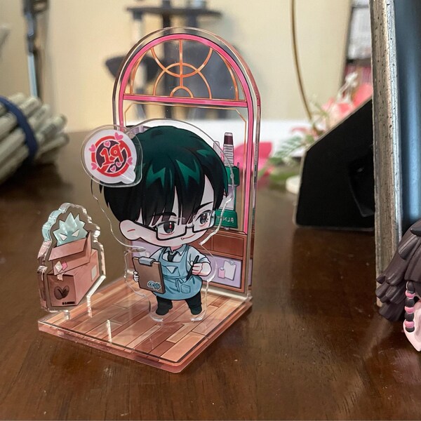 By Fishishtier ALNST Sweet Dreams Cafe Ivan Till A6 Standee Board - Etsy