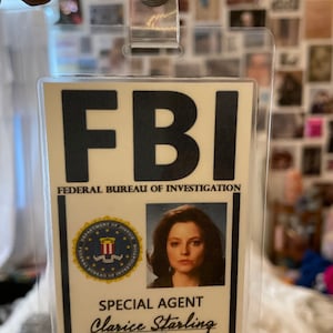 NCIS Special Agent ID Badge Card Cosplay Costume Name Tag | Etsy