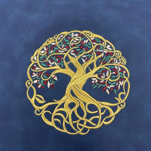 Tree of Life Machine Embroidery Design - Tree of Life Embroidery Files ...
