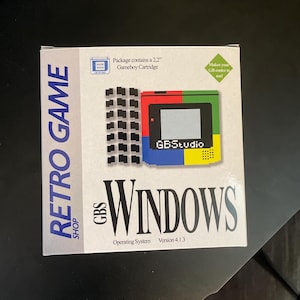 GBS WINDOWS for Game Boy (developed by Ruben Retro) - Etsy