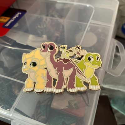 80s 90s Littlefoot Dinosaur Cute Kawaii Enamel Pin Nostalgia - Etsy