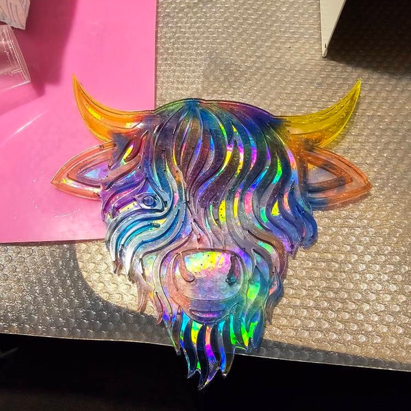 Resin Poker Chip Silicone Mould Mold to Make a Set of 9 Different Poker ...