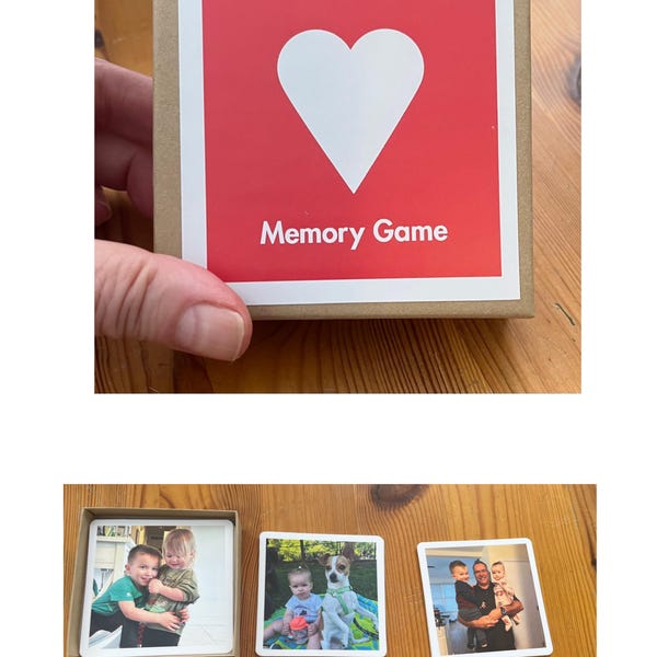 Custom Memory Game With 24 Tiles, Picture Matching Game, Learning Toys ...