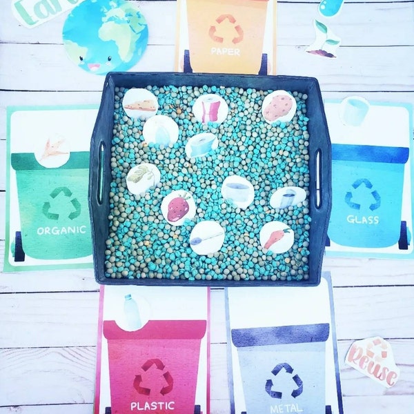 Earth Day Bundle, Preschool Worksheet, Preschool Printable, Homeschool ...