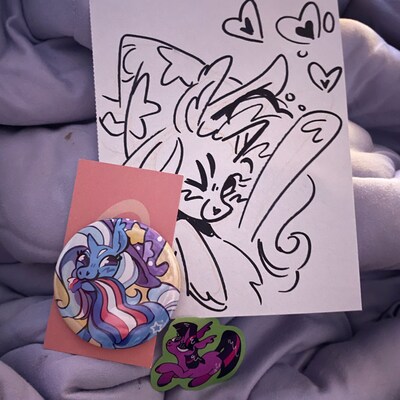 Chrysalis / Cadence MLP Vinyl Glitter Sticker OR Matte Mirror Sticker ...