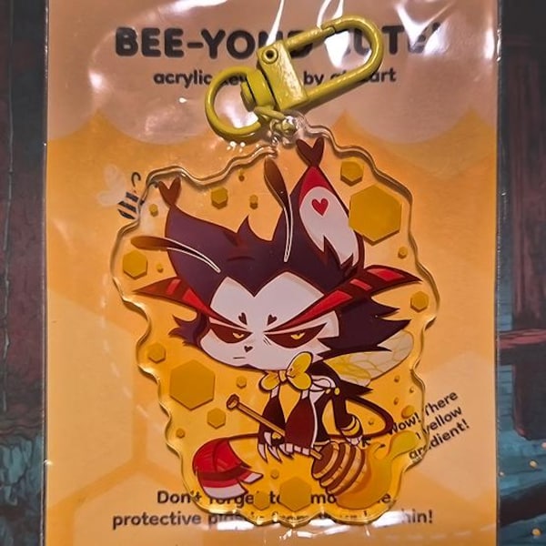 Bee Keychains - Fizzarolli/octavia/angel Dust/stolas/asmodeus/blitz ...
