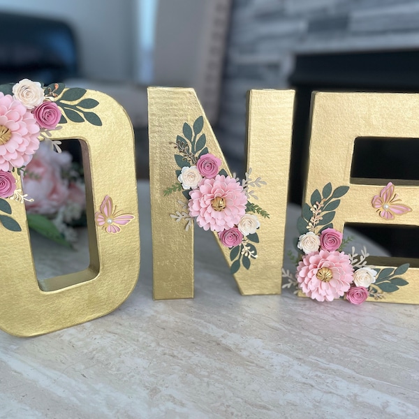 One Sign,one Letters, Free Standing Letters, Paper Mache Letters ...