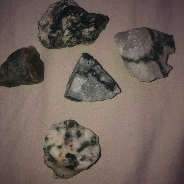 Tree Agate Rough Natural Stones: Choose Ounces or Lb Bulk Wholesale ...