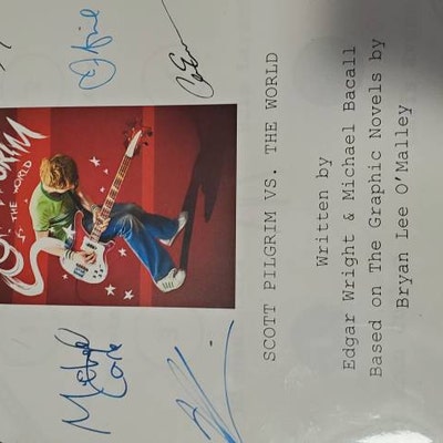 Scream 1 Movie Script Screenplay Gift for Film Buffs Gift for Movie ...