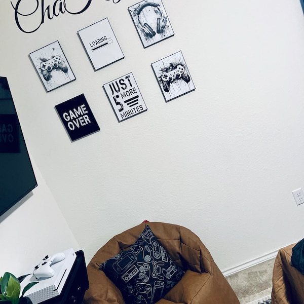 Gaming Prints, Gamer Poster, Gaming Decor, Gaming Gift, Games Room Wall ...