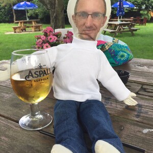 Personalized Photo Face Doll, Custom Picture Comfort Dolls, Talking ...