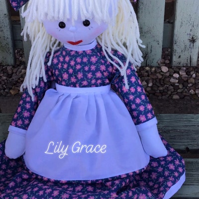 Holly Rag Doll Sewing Pattern - Etsy