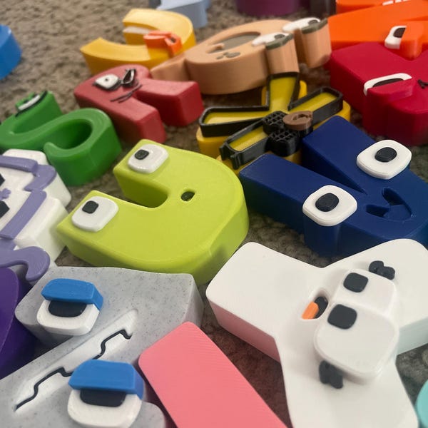 Full Set A-Z of UPPERCASE Alphabet Letters - Etsy