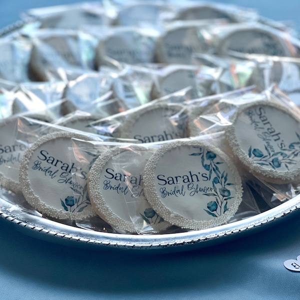 Anniversary Cookies - Personalized Edible Image Shortbread Cookies ...