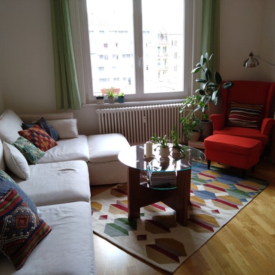 Kilim Rug cataract 80x130 Cm, Contemporary & Handmade From Sheep Wool ...