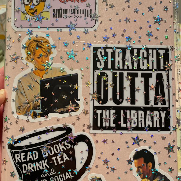 Antisocial Sticker Books and Tea Sticker | Bookish Stickers | Gifts for ...