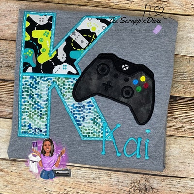 Wide Satin Stitch Numbers, Split Numbers, Two Colors Applique Birthday ...