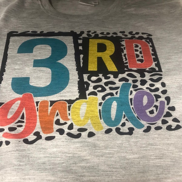 3rd Grade Svg, Third Grade Design, Teacher Svg, Back to School Svg ...