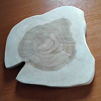 Eiche Echtholz Baumkanten Brett mit Rinde für Dein DIY Projekt ...