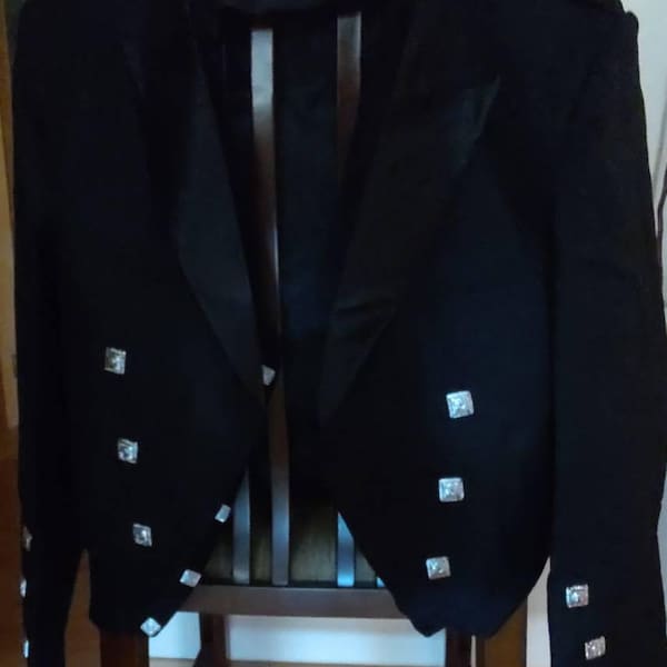 Men's Scottish Handmade 10 Pieces Kilt Set Bagpiper Kilt Outfit ...