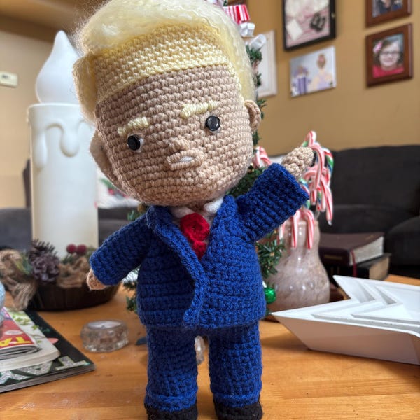 CROCHET PATTERN: Amigurumi-trump Doll - Etsy