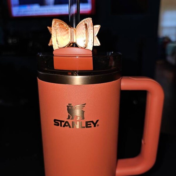 Stanley Straw Topper Bow Deep Pink Twistnturn 1959 Original 70's ...