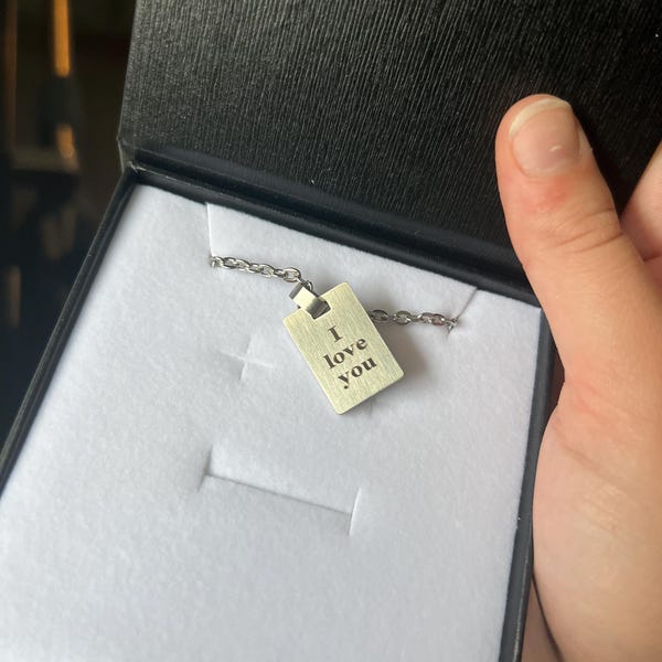 Custom Engraved Boys Name Necklace Personalized Jewelry for Kids ...