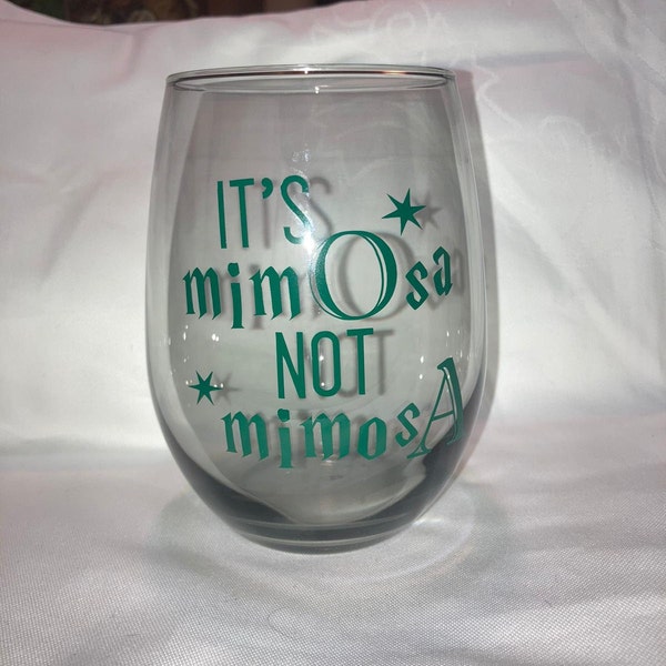 It's Mimosa Not Mimosa Vinyl Decal - Etsy