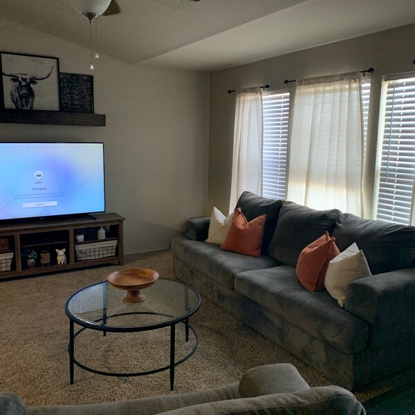 Atlantic Blue Velvet & Natural Linen Pillow Cover, Blue Cushion, Velvet ...