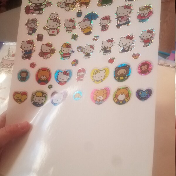 A4 Washi Sticker Paper - 1 Sheet (blank, Washi Tape, Semi Opaque ...