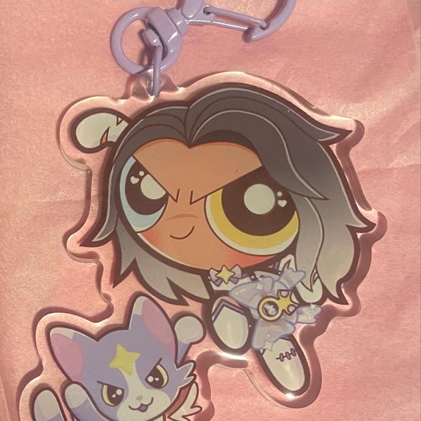 Valorant Evori Dreamwings X Powerpuff Girls 3 Inch Epoxy Acrylic ...