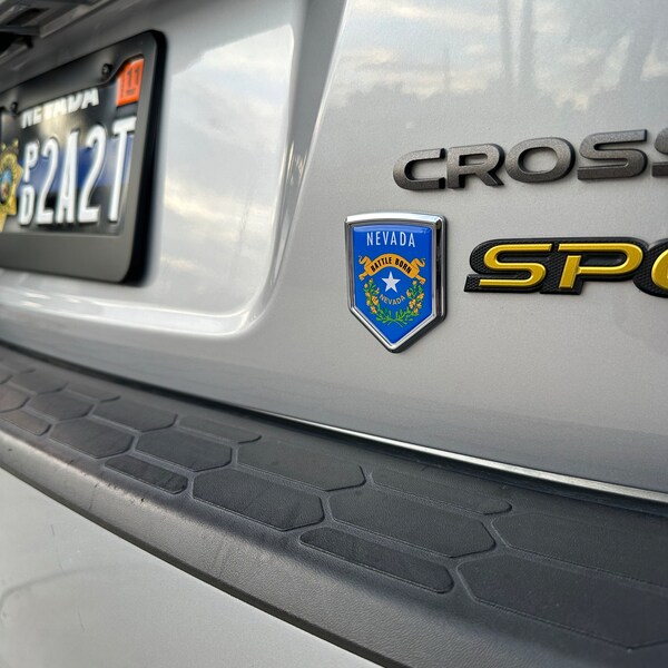 Christian Flag Emblem Chrome Car Decal Sticker - Etsy