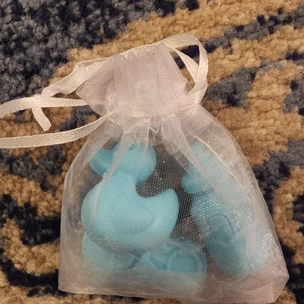 45 Baby Shower Mini Soaps, Gender Reveal Mini Soaps, Handmade Soap ...