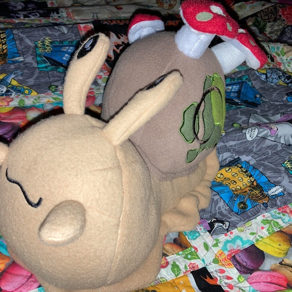 Snail Plush Animal Sewing Pattern .pdf Tutorial Kitty Puppy Shell ...