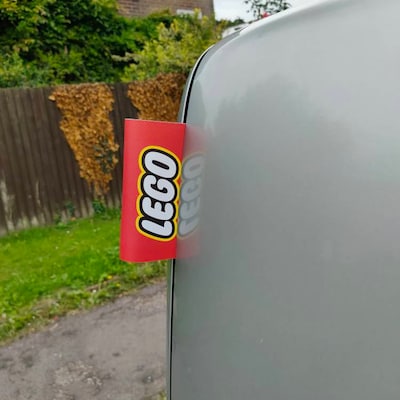 Barbie Car Sticker Label Tag TAG YOUR CAR Gift Ideas Automotive Car ...