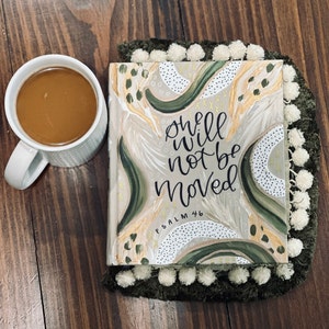 The Jeanette Bible Hand Painted Customizable Custom ESV Journaling ...