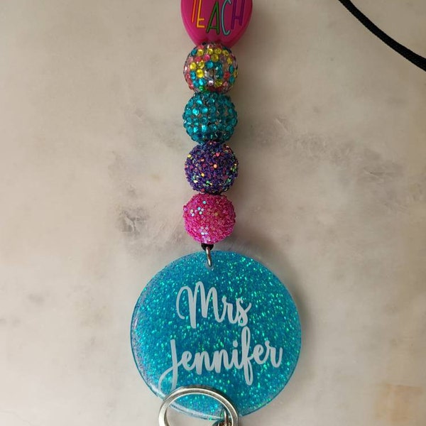 Design Your Own School Themed Lanyard, Personalized School/teacher ...