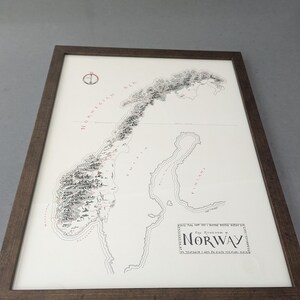 Minnesota Map Hand Drawn Fantasy Map for Home Decor - Etsy