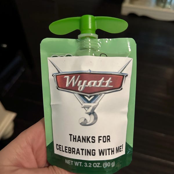 Push Pops Label Template - Etsy