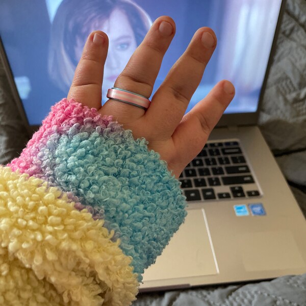 LGBTQ Fidget Rings, Pride Flag Fidget Rings, Pride Month, LGBTQ Flag ...