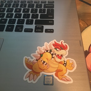 Bowser Vinyl Sticker - Etsy