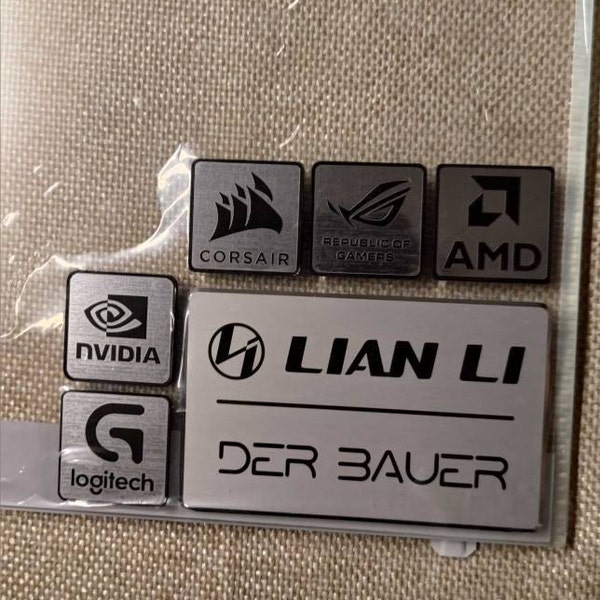 LIAN LI Sticker Case Badge Decal Aufkleber Decal Two Emblems - Etsy